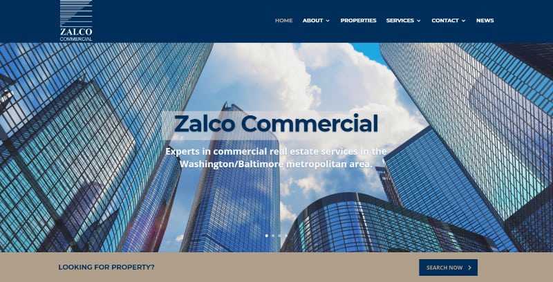 Zalco Commercial Website Design | Web Strategies