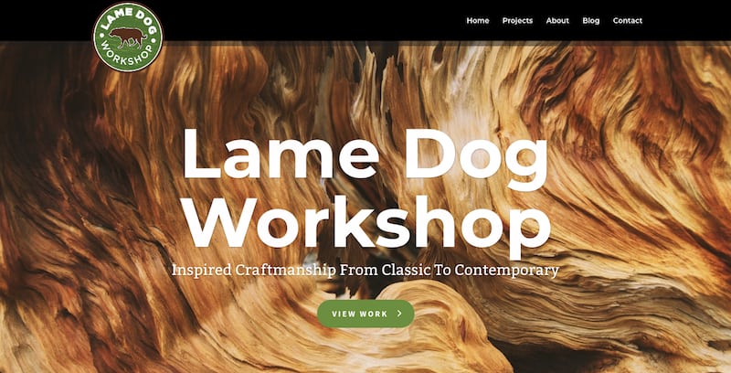 Lame Dog Workshop Website Design | Web Strategies