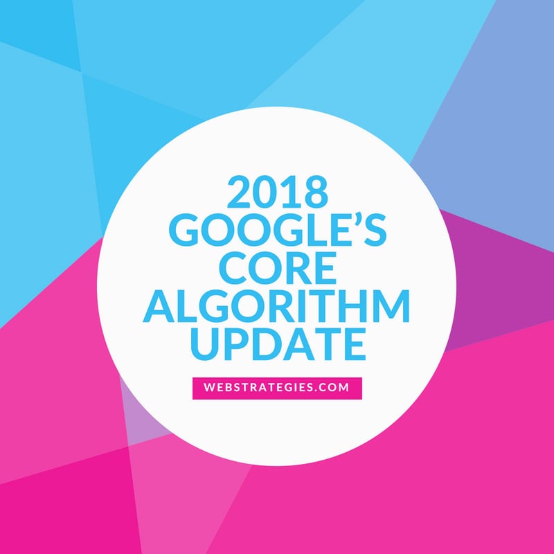 Google's Core Algorithm Update | Web Strategies