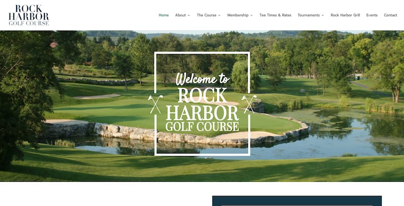 Rock Harbor Golf Course | Web Strategies | Website Design Needs