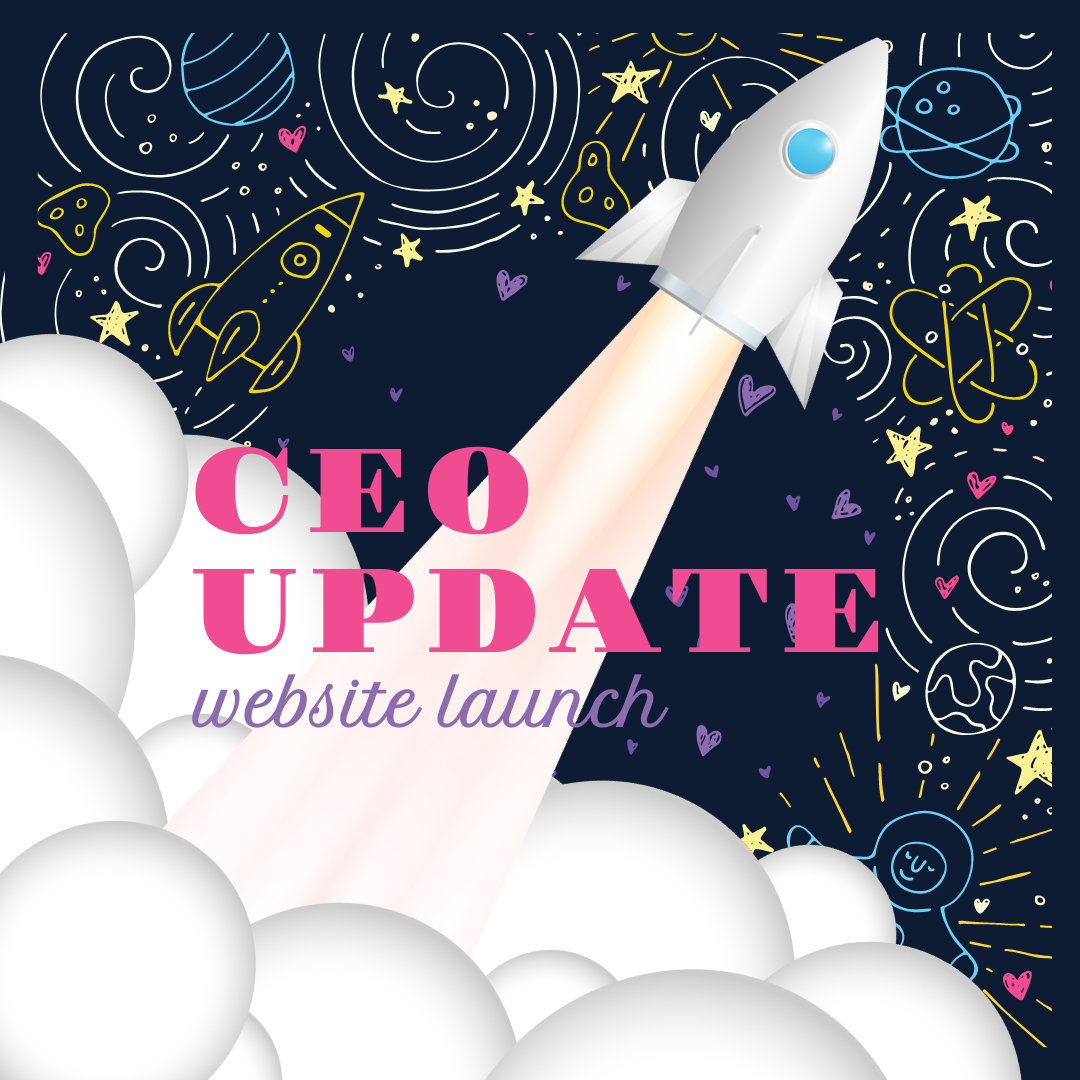 CEO Update Website Launch | Web Strategies